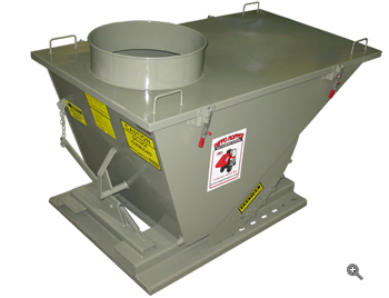 HH08-LF-DUSTDR - Dust Containment Hopper